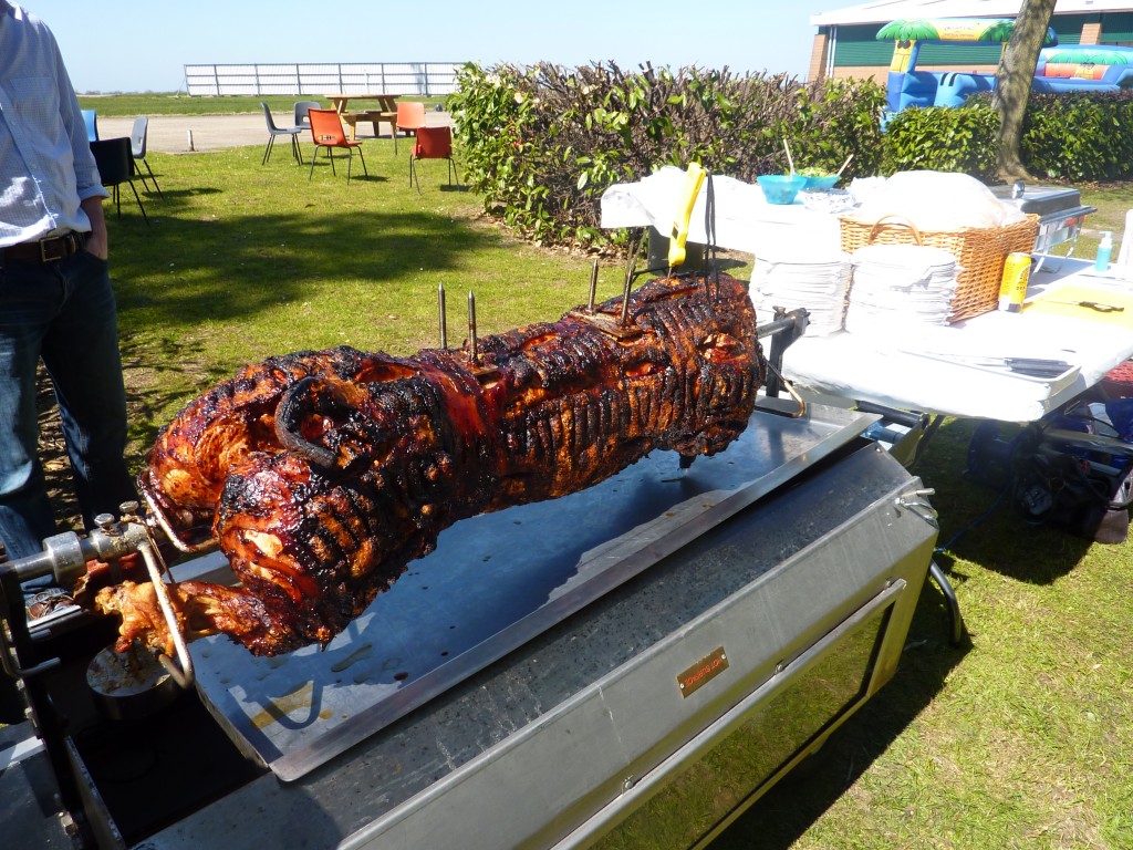 Spit Roasted Pig - Spitting Pig Berkshire